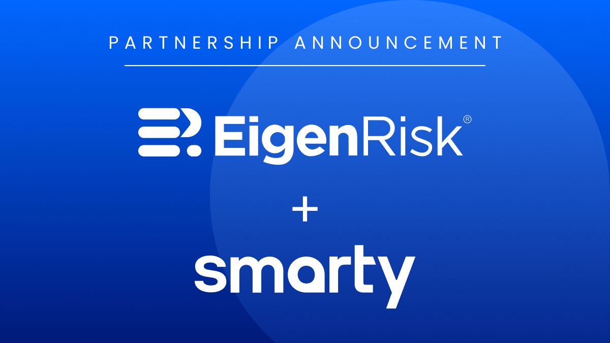 EigenRisk® adds Smarty’s location intelligence resources to its global CAT risk management platform