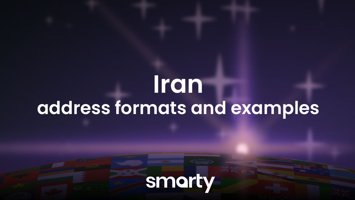 Iran address format & Iranian mailing address examples