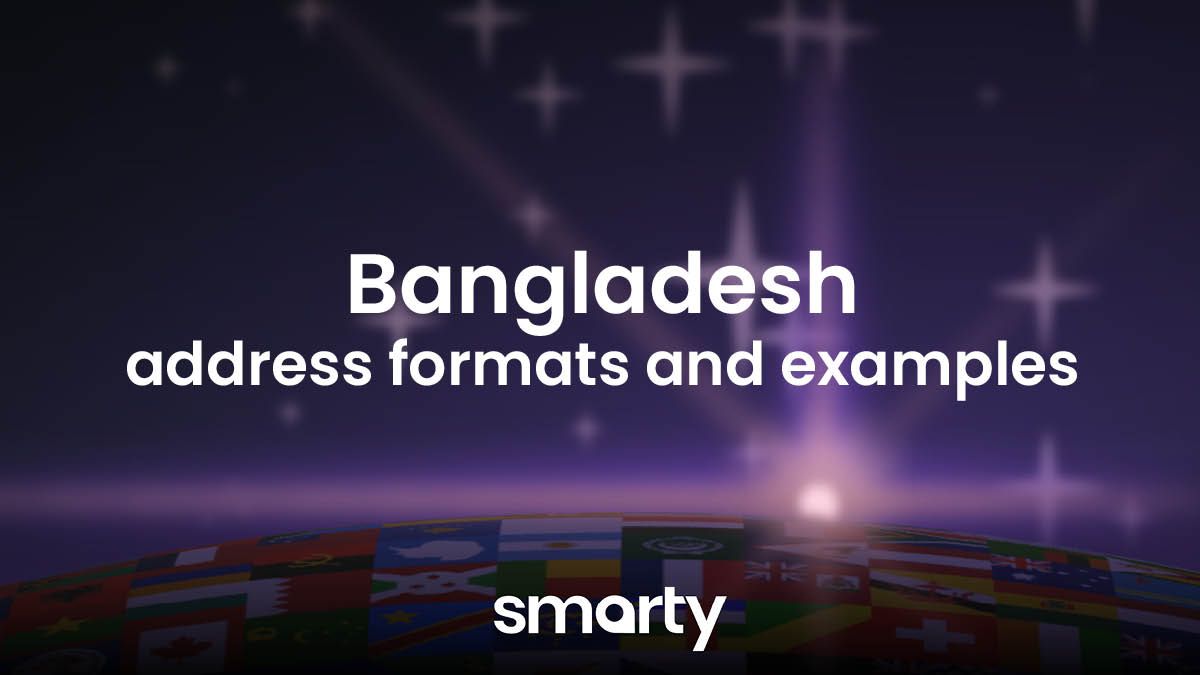 Bangladesh address format & Bangladeshi mailing address examples