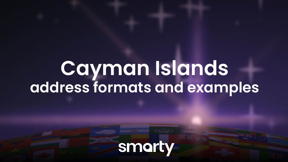 Cayman Islands address format & Caymanian mailing address examples