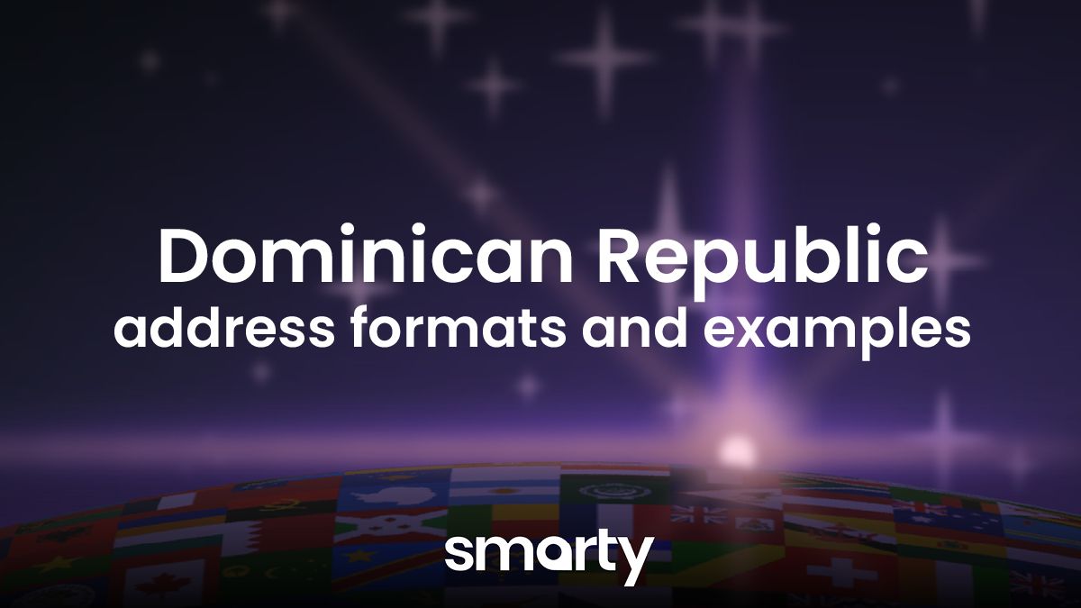 Dominican Republic address format & Dominican mailing address examples
