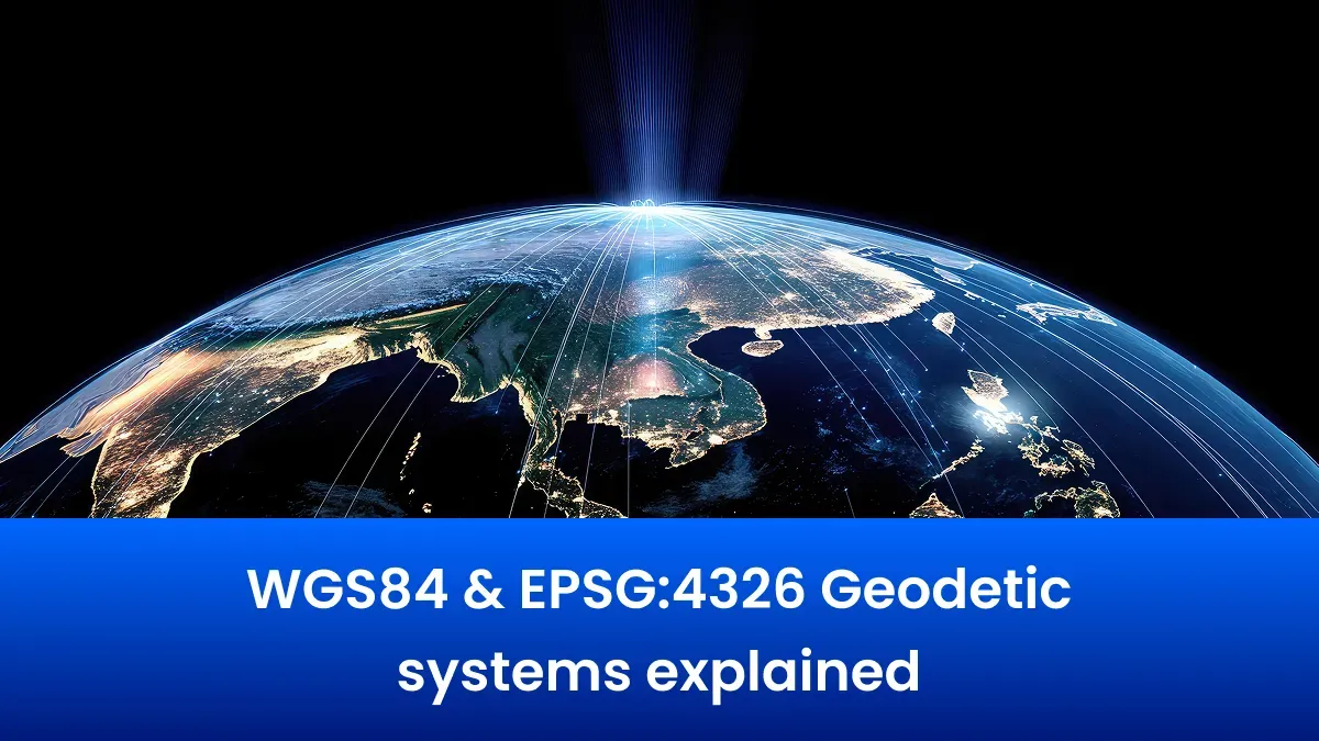 WGS84 & EPSG:4326-Geodetic systems explained