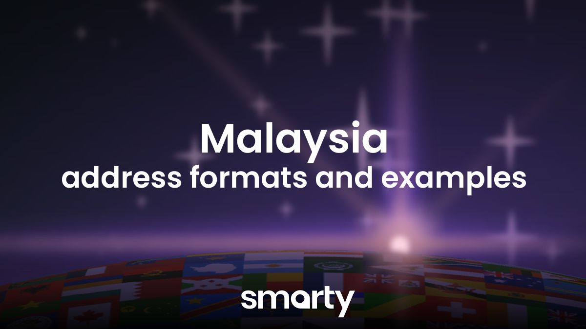 Malaysia address format & Malaysian mailing address examples