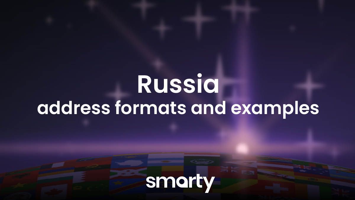 Russia address format & Russian mailing address examples