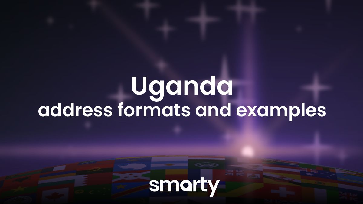 Uganda address format & Ugandan mailing address examples